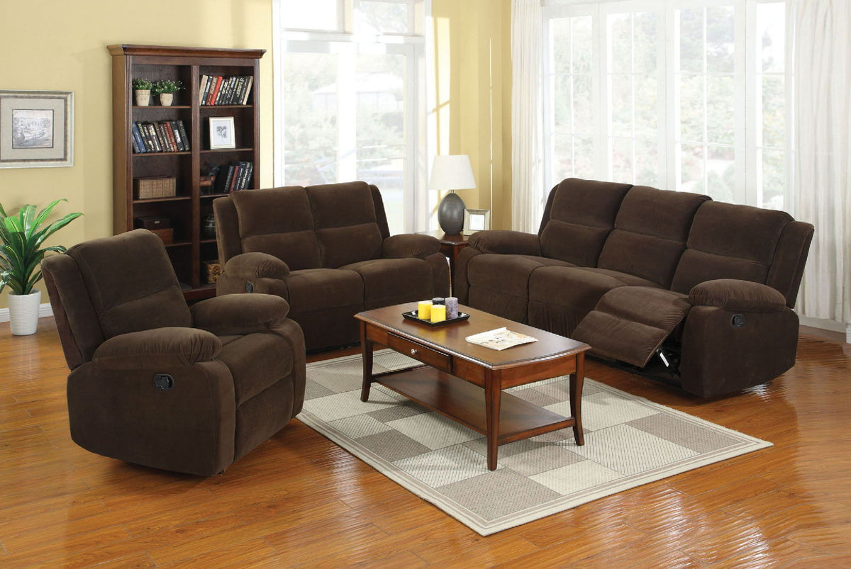 Haven - Sofa & Loveseat - Dark Brown – Home Elegance USA