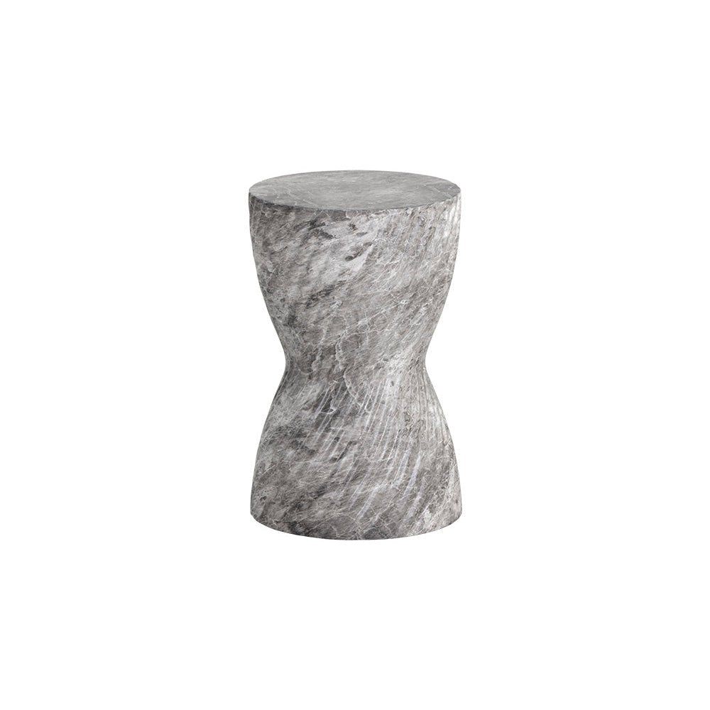 Cara End Table - Marble Look - Grey | Sunpan – Home Elegance USA