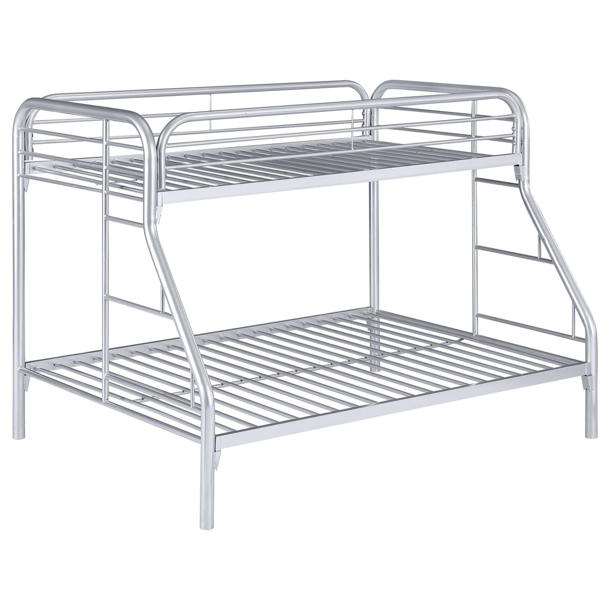 Morgan Twin Over Full Bunk Bed Silver | Coaster – Home Elegance USA