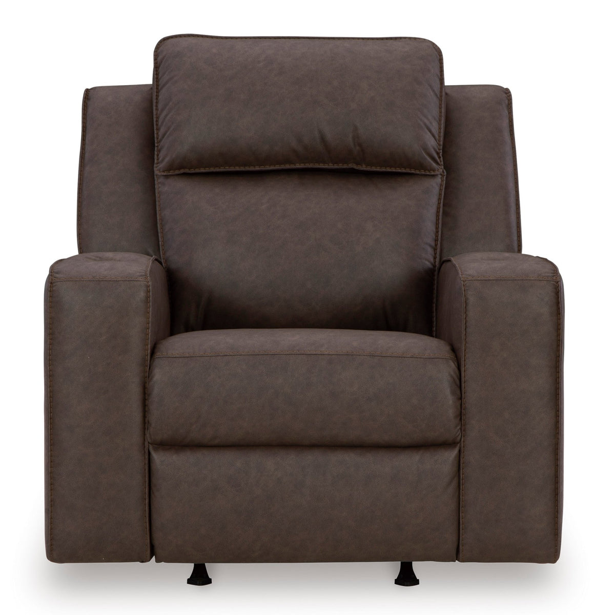 Ashley Granite Lavenhorne Rocker Recliner - Faux Leather – Home ...