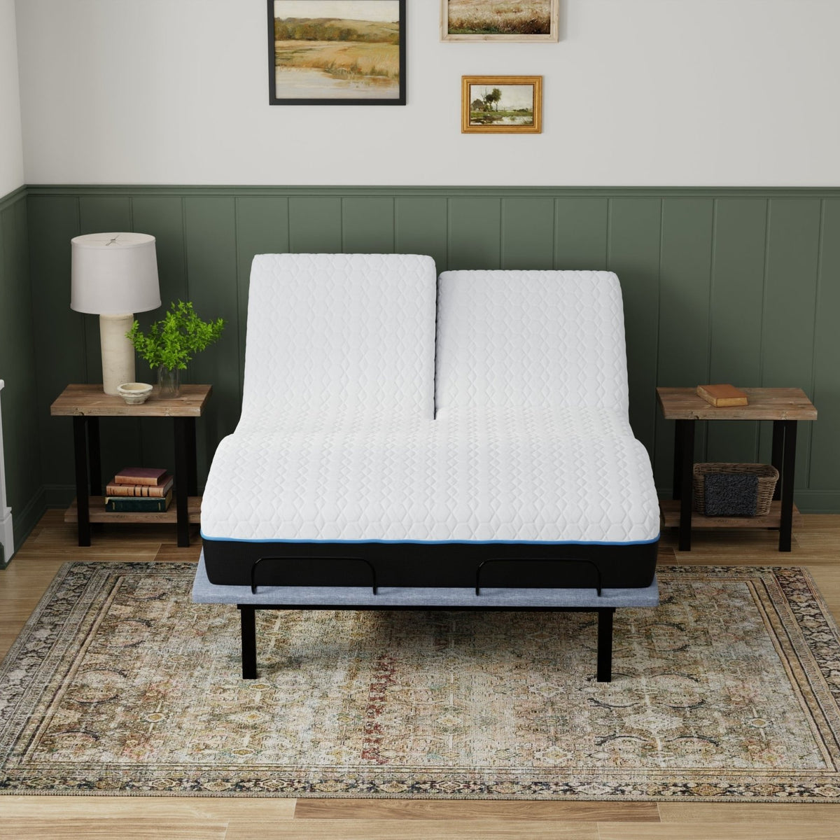 Copper Lux 12' Split Top King Soft Memory Foam ... | Home Elegance USA ...