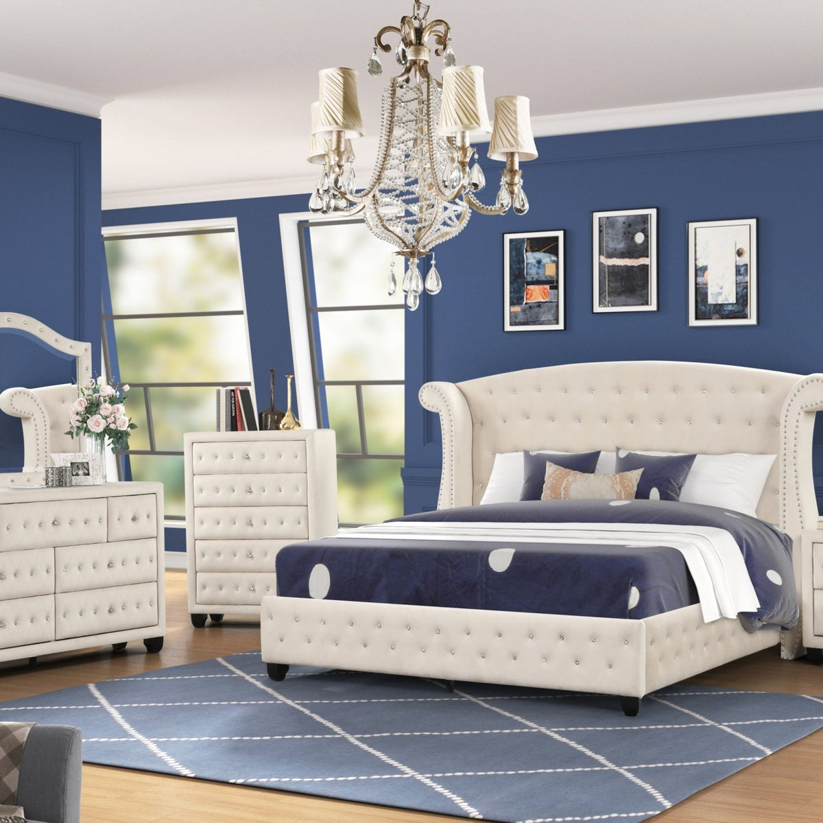 Queen 5 Pc Bedroom Set Made with – Affordable & Convenient – Home ...