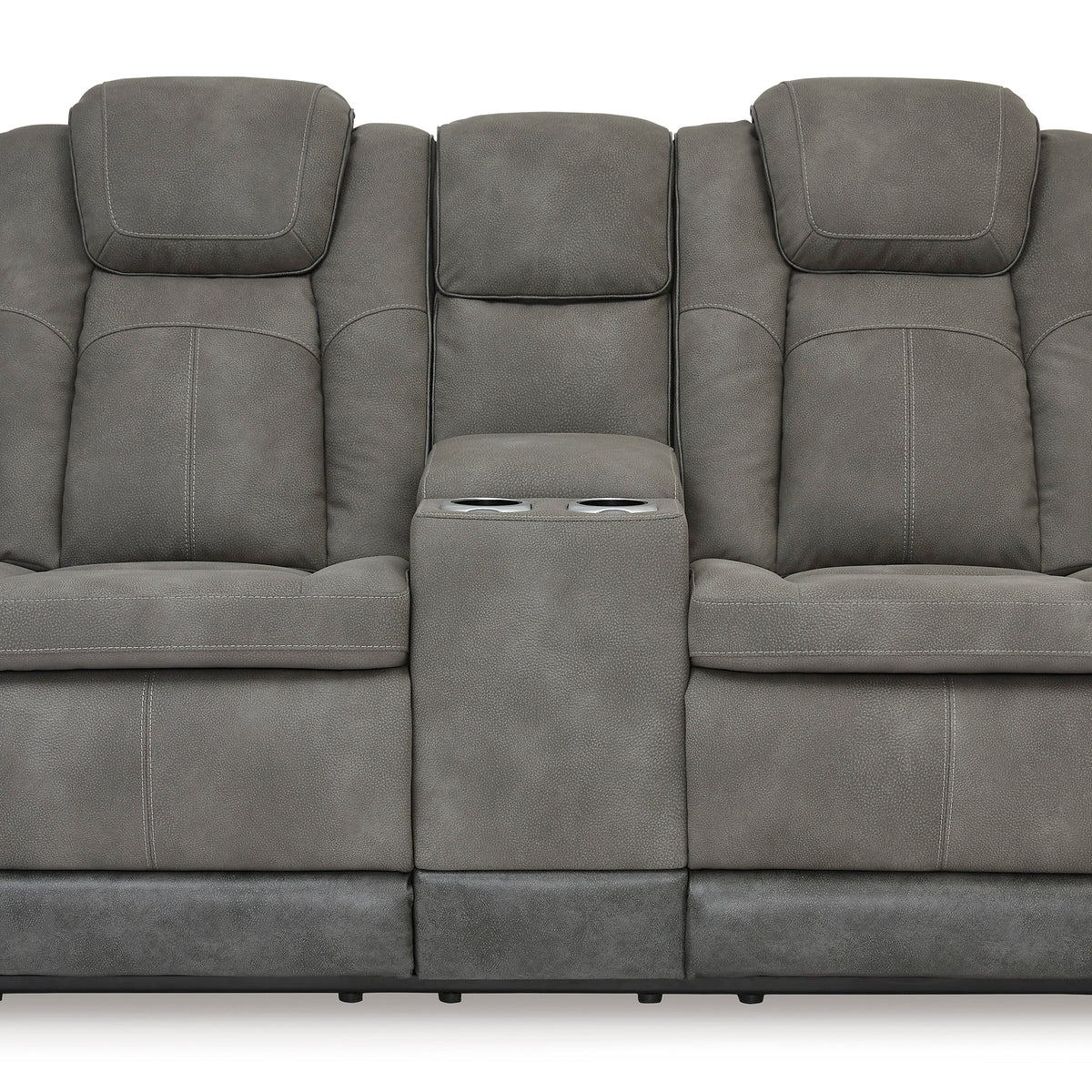 Next-Gen DuraPella Power Reclining Loveseat in Slate | Ashley – Home ...