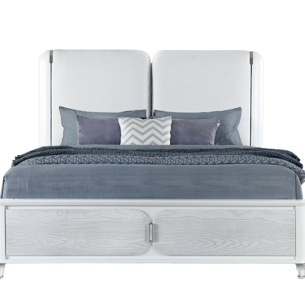 Apollo Grey King Bed | Global – Home Elegance USA