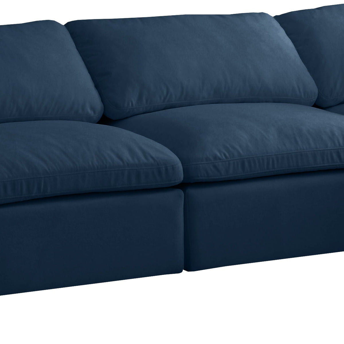 Plush - Cloud Modular Sectional - Navy - Modern & Contemporary – Home ...