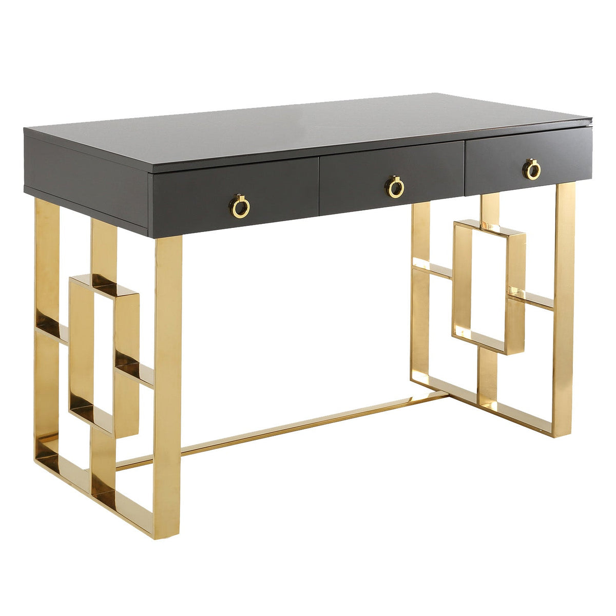 Audrey Lacquer Desk | TOV – Home Elegance USA