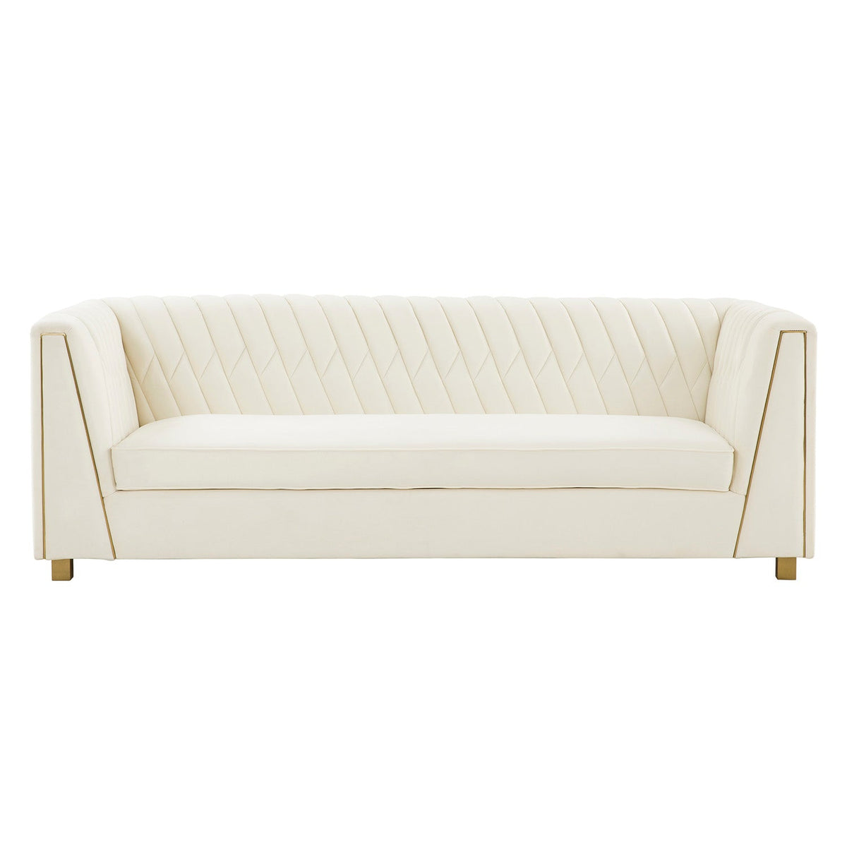 Wafa Velvet Sofa | TOV – Home Elegance USA