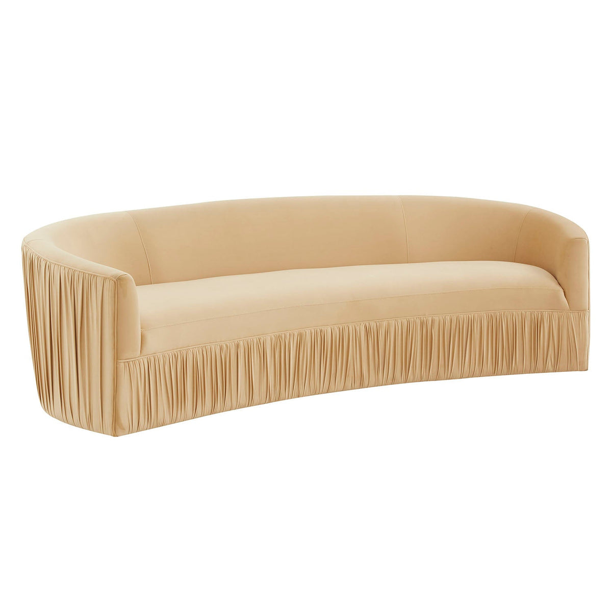 Valerie Pleated Velvet Sofa | TOV – Home Elegance USA