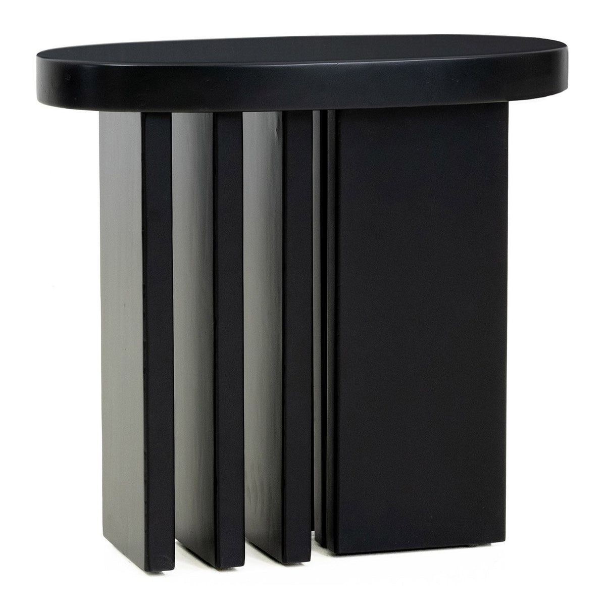 Etta Black Side Table | TOV – Home Elegance USA