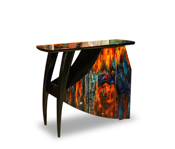 Illusions Mini Bar - Fs-Ilusn-025 by Aico Furniture | Home Elegance USA