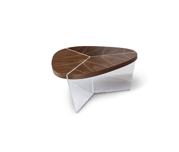 Trance Sector Tall Triangular Cocktail Table – Michael Amini by Aico ...